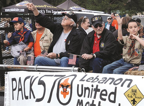 Lebanon Scouts honor veterans – Tabor-Loris Tribune