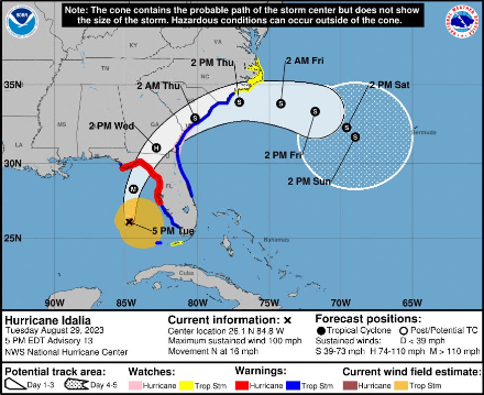 Columbus, Horry schools set remote learning as Hurricane Idalia ...